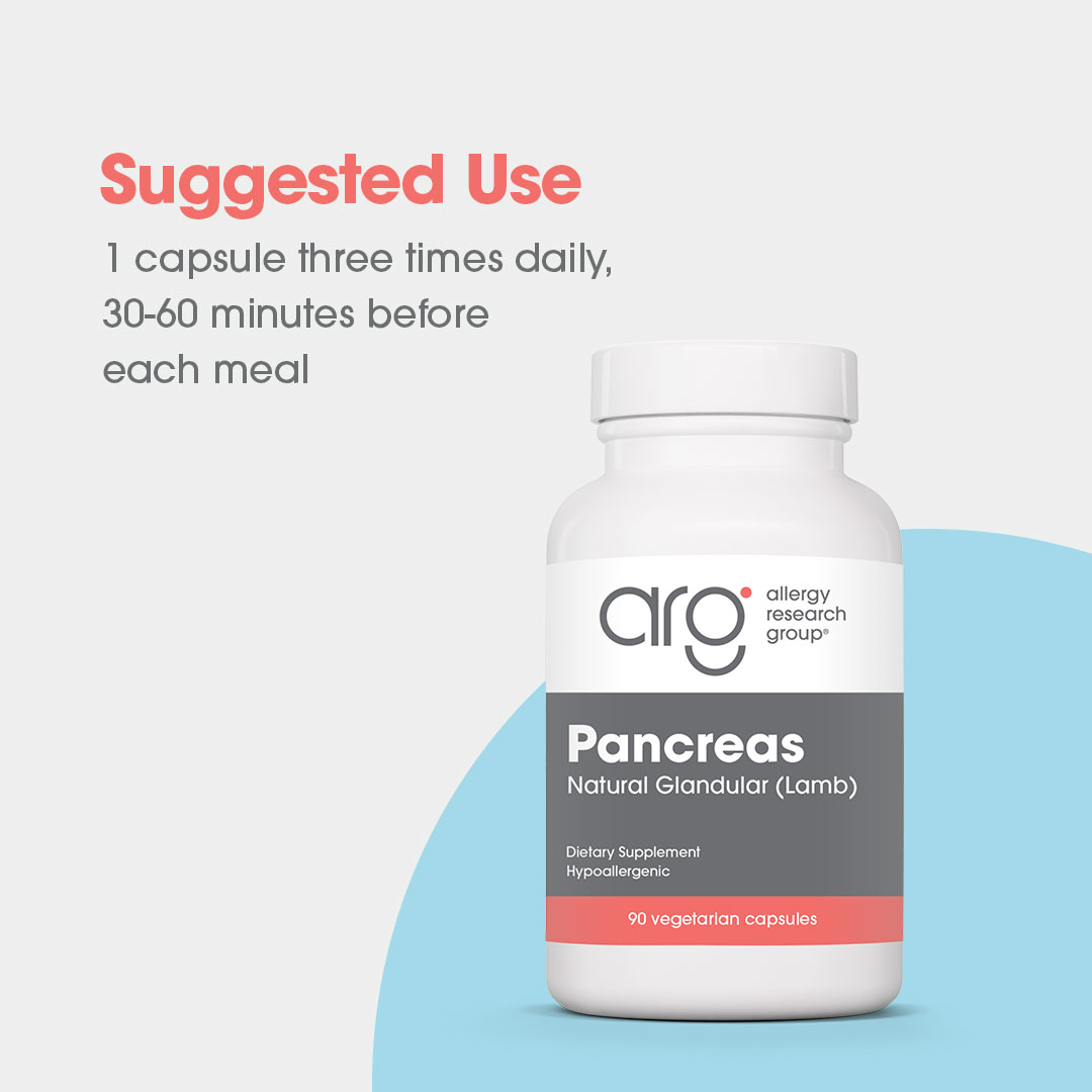 Pancreas Lamb Natural Glandular 425 mg — Full Spectrum Energy Medicine